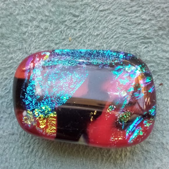 Jewelry | Manycolored Dichroic Pin | Poshmark